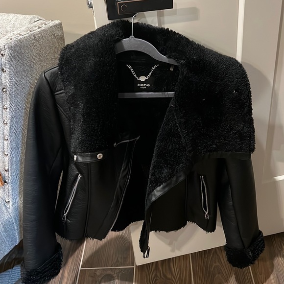 bebe | Jackets & Coats | Beb Black Jacket | Poshmark
